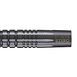 Target Darts - Phil Taylor Power 8Zero Black Titanium 20G Soft Tip Darts