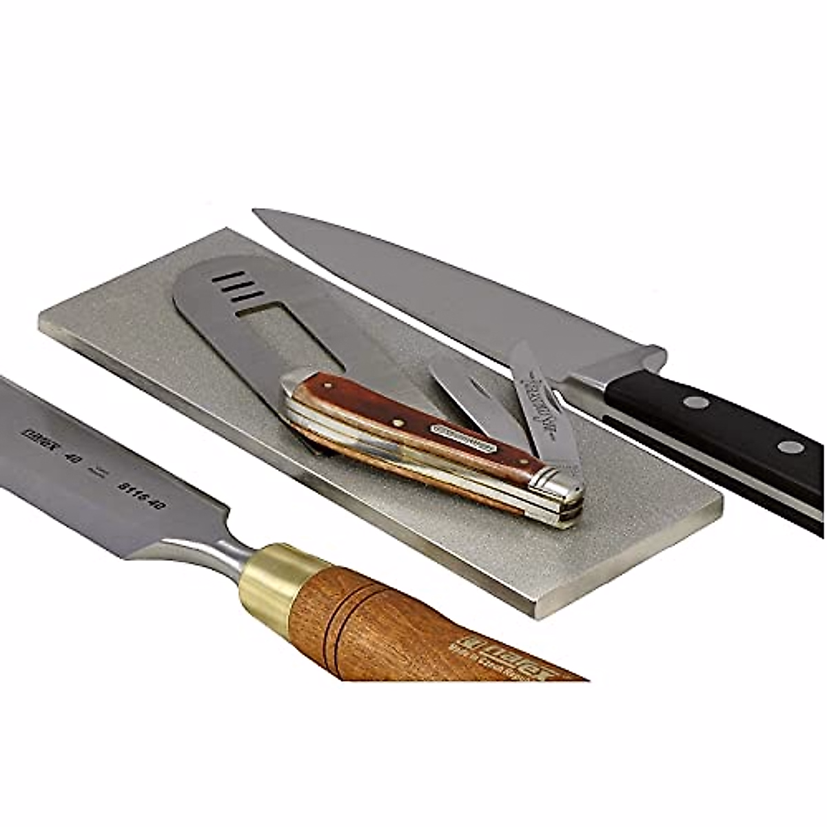 Ultra Sharp Diamond Sharpening Stone Set - 8 x 3 Coarse/Medium/Extra Fine