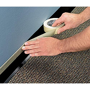 Scotch 3437-6 Masking Tape, 0.94" Width, Tan, 6 Count