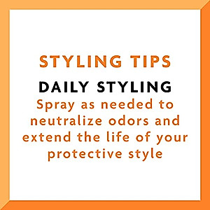 Cantu Protective Styles by Angela Hair Freshener with Deodorizers, 4 Ounce