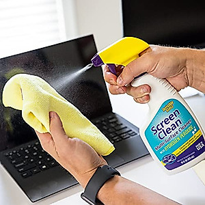 Invisible Glass 92013-6PK 16-Ounce Screen Clean Multi-Surface Cleaner Perfect for Touch Screens, Hygienically Cleans Laptops, Smart Phones, Tablets, and More, Pack of 6