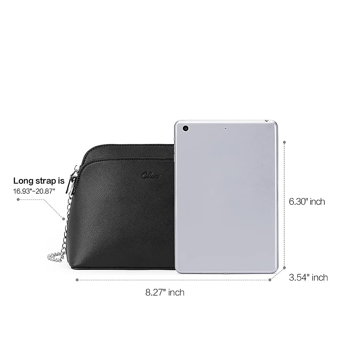 CLUCI Small Crossbody Purses for Women Leather Travel Vacation Cellphone Ladies Fashion Shoulder Bags