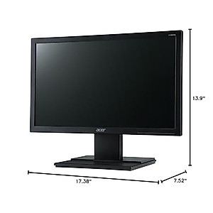 Acer UM.XV6AA.A01 18.5-Inch Screen XGA Wide LCD Monitor,Black