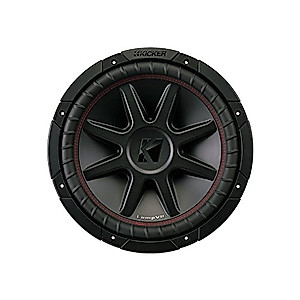 KICKER CompVR 12-Inch (30cm) Subwoofer, DVC, 4-Ohm, 400W