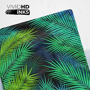 iiRov Summer Design Ink-Fuzed Decorative Throw Pillow - Retro Summer Jungle v1