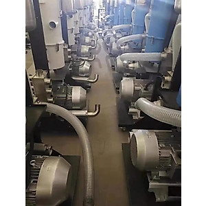 Othmro 3Pcs Absorbent Cotton Filters Replacement Parts Cotton Air Filter Cleaner Durable Cotton Air Purifiers Filter Polygon Replacement Filter for 791-180350 Black