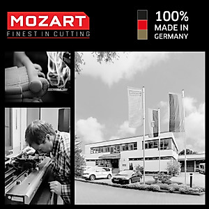 Mozart Universal Super Hook Utility Blade High-Carbon Ice Hardened Steel in dispenser, Ideal for Roofing, Flooring, Carpet, Drywall, Foam and other similar applications, Made in Germany (10 Pack)