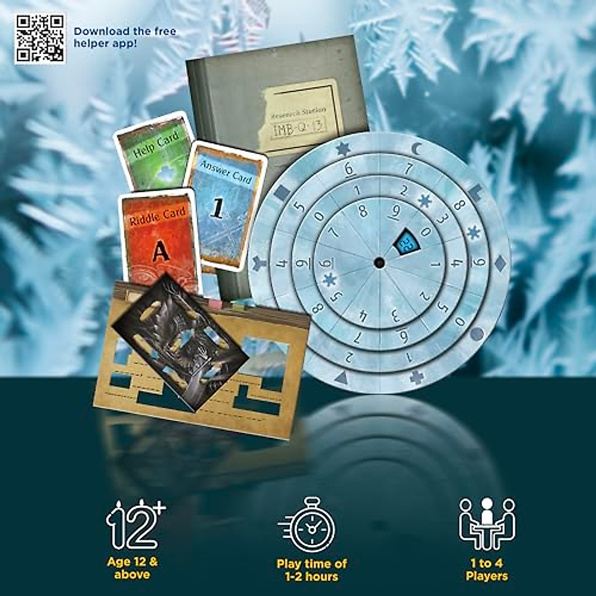 The Polar Station | Exit: The Game - A Kosmos Game | Family-Friendly, Card-Based at-Home Escape Room Experience for 1 to 4 Players, Ages 12+
