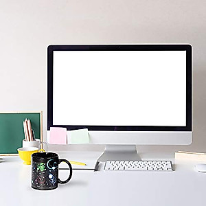 Kmiles Heat Changing Constellation Mug Colour Changing Mug Magical Coffee Mug Tea Cup 12 Ounce - Novelty for Xmas Funny Gifts