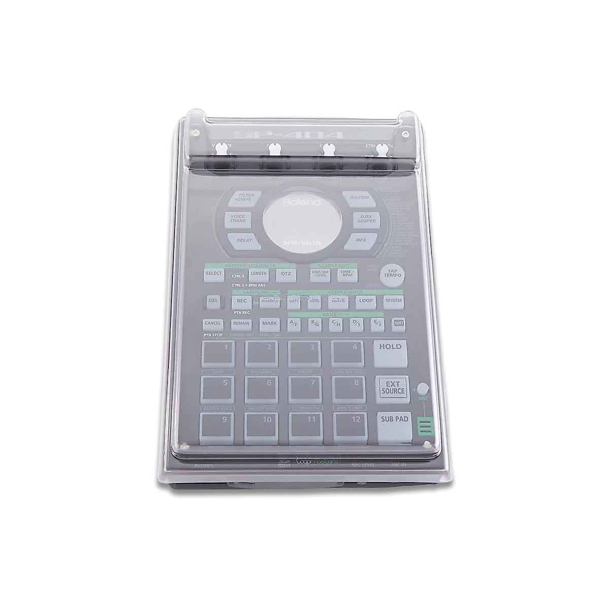 Decksaver SP404 SP404A SP404SX Roland SP-404 MK1 Cover Incl. SP-404A & SP-404SX (Does Not Fit MK2) (DS-PC-SP404)