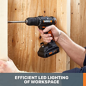 Worx WX108L 20V 1/2" Cordless Drill Driver Power Share - (Batteries & Charger Included)