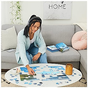 300-Piece Calm Jigsaw Puzzle for Relaxation, Stress Relief, and Mood Elevation, for Adults and Kids Ages 8 and up, Jasper Lake