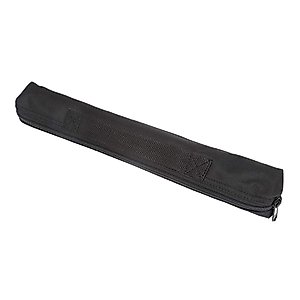 Exceart Flute Carrying Bag Portable Lightweight Flute Case Mini Saxophone Bag Oxford Fabric Waterproof Bags for Music Instrument Black