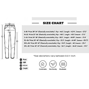 perdontoo Mens Linen Cotton Loose Fit Casual Lightweight Elastic Waist Summer Pants (Large, Grey)