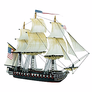 Warlord Black Seas The Age of Sail USS Constitution Game - Role Playing Strategy Board Games for Adults, Table Top The Age of Sail Strategic Wargaming Kit - Tabletop Military History RPG with Terrain