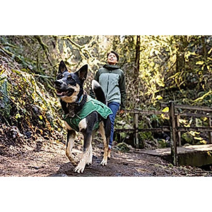 Ruffwear, Overcoat Fuse Jacket Harness Combo for Dogs, Evergreen, X-Large