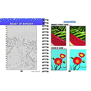 Brain Games - Pixel Pictures: 104 Pictures to Color by Squares