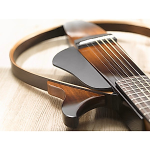 Yamaha SLG200S NT Steel String Silent Guitar with Hard Gig Bag, Natural