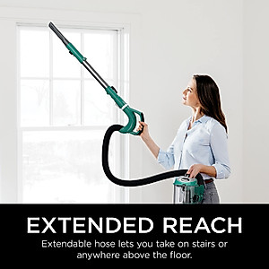 SHARK CU510 Lift-Away XL Upright Vacuum with Crevice Tool, Emerald Green (Renewed)