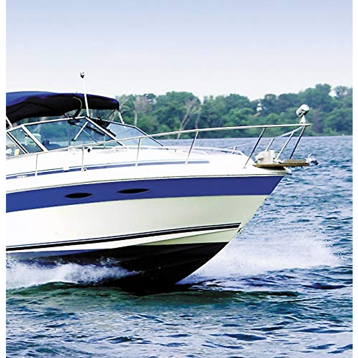 Rust-Oleum 206999 Marine Topside Paint, Gloss White, 1-Quart & 207009 Marine Anti-Slip Additive 1/2-Pint, 4 Ounce (Pack of 1), Clear, 11 Fl Oz