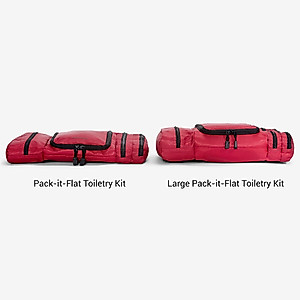 eBags Classic Large Pack-it-Flat Toiletry Kit (Titanium)