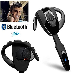 ZABBOW Scorpion Wireless Bluetooth Headset, Hanging Ear Bluetooth Earphone with Microphone, Standby Time 160 Hours, for Business Office Driving, Supports iPhone Android Phones
