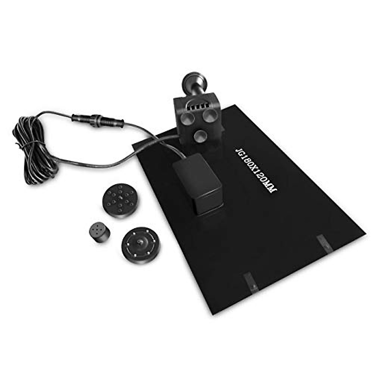 Sunlitec Solar Fountain with Panel Water Pump for Bird Bath Solar Panel Kit Outdoor Fountain for Outdoor Small Pond, Patio Garden and Fish Tank