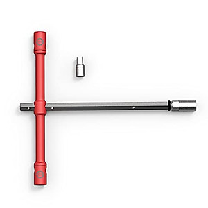 GTE TOOLS - LugStrong 26" Universal Compact Lug Wrench Set, Super-Strong Tire Iron & Lug Nut Remover - 2x more torque!  Never Get Stuck on the road again!