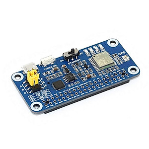 Raspberry Pi GNSS L76X GPS HAT Supports Multi-GNSS Systems GPS BDS QZSS Supports DGPS SBAS Interface UART with External Antenna Industrial PDA Tracking Security System Module @XYGStudy