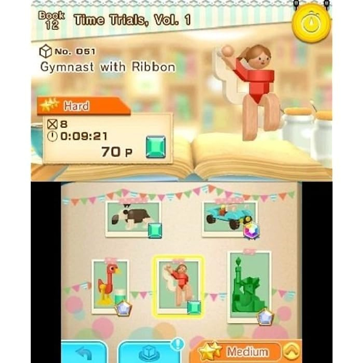 3DS Picross 3D Round 2 (Nintendo 3DS)