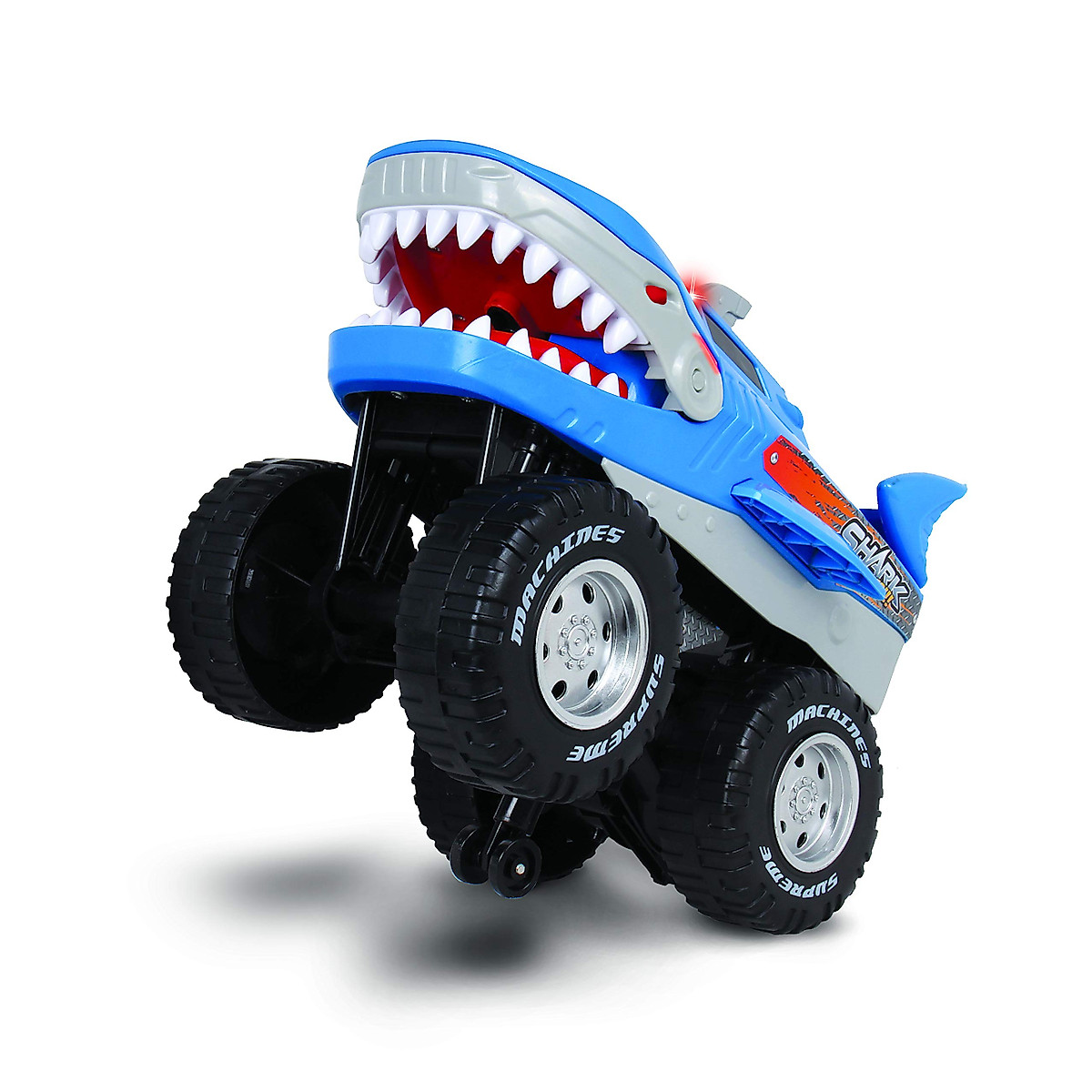 NKOK Supreme Machines Chompers - Shark, Has Engine and Stunt Driving Sounds, let’s you Rock Out to Music, Has Working Lights and Sounds, For Ages 3 and up