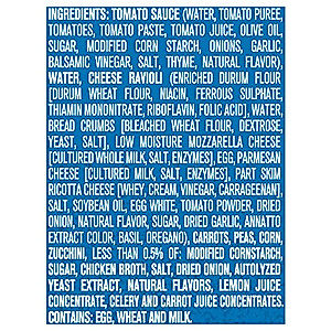 Gerber Graduates Cheese Ravioli in Tomato Sauce with Mixed Vegetables, 6.6 Ounce