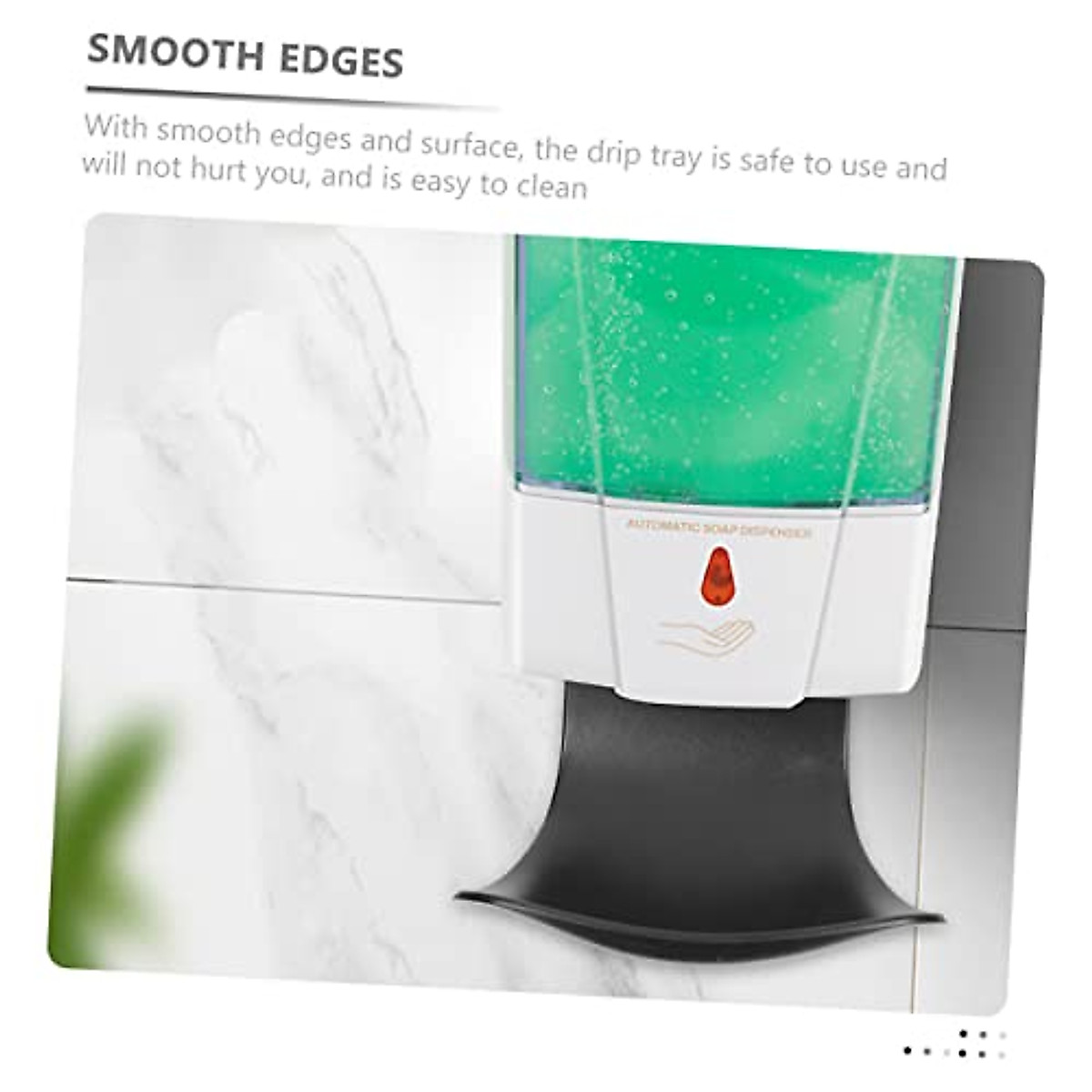 Alipis 2pcs Soap Dispenser Tray Laundry Fabric Hand Soap Dispenser Drip Tray Foam Dispenser Catch Tray Hand Dispenser Bracket Trays Clothes Serving Filter Abs Dripping Water