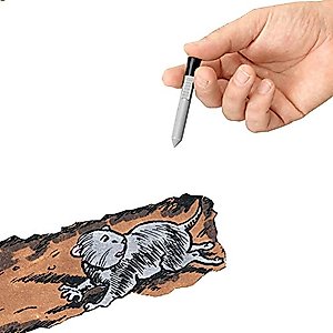 Collections Etc Organic Gopher & Mole Repellent Capsules, Grey