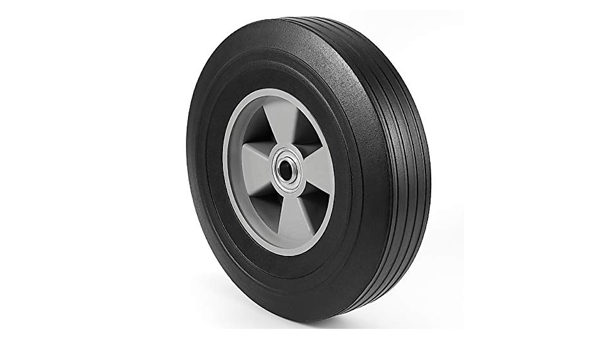 HOZEON 10 Inch Hand Truck Wheels - Durable & Puncture-Proof