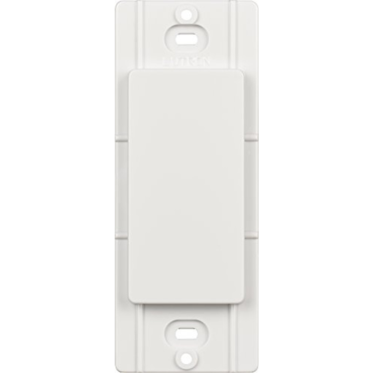 Lutron Claro Blank Insert, DV-BI-WH, White