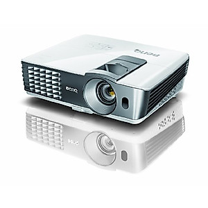 BenQ DLP HD 1080p Projector (W1070) - 3D Home Theater Projector with Lens Shift Technology and RGBRGB Color Wheel