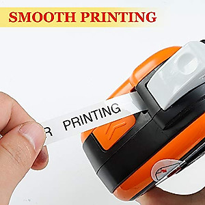 Bigger Compatible Label Tape Replacement for Brother TZe 231 Cassette Used with P-Touch PT-1000 PT-1010 PT-H101C GL-H105 PT-2030VP, 12mm x 8m, 5 Pack