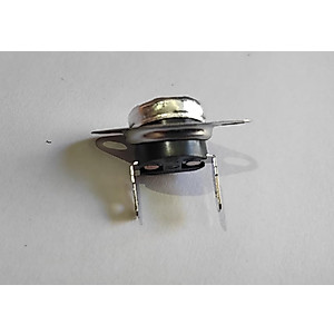 Anchilly 1PC KSD201 110-0 Normally Closed Temperature Control Switch with Fixing Ring