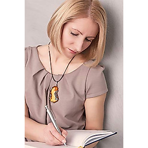 Selizo 100Pcs Necklace Cord for Jewelry Making, Black Waxed Necklace Cord String for Jewelry Necklace Bracelet Making Supplies