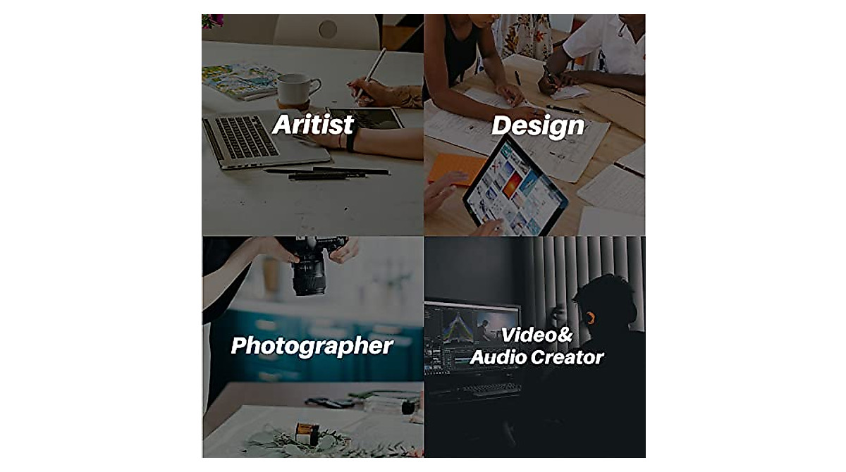 HUION Mini KeyDial KD100 - Wireless Express Keyboard