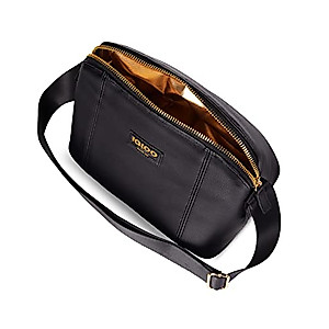 Igloo Black Premium Luxe Crossbody Softsided Bag