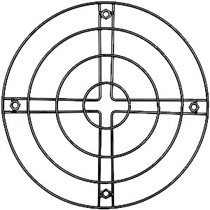 Juvale 12.5inches Iron Plant Caddy with Heavy Duty Wheels Casters, Metal Plant Dolly Rolling Flower Pot Planter Stand Mover on Round Rack, Rustproof for Indoor Outdoor Home Garden Patio, Black 12.5 inches