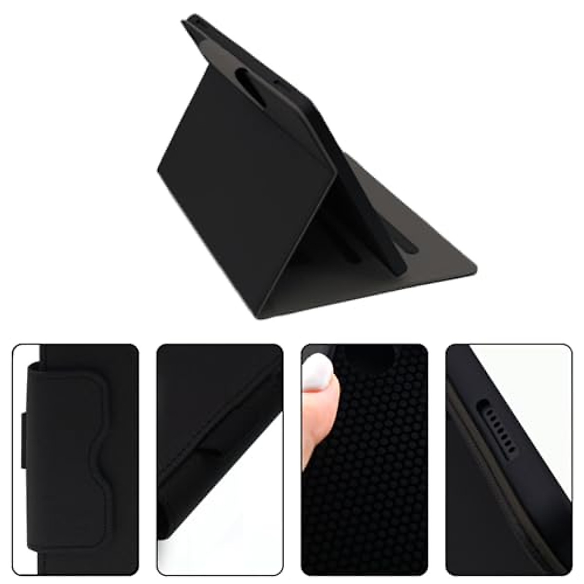 LCEHTOGYE Cover for Onyx Boox Tab Ultra C (10,3"), Shell Back Case Bumper Protective Case - XHY -Black