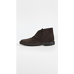 Clarks Men's Desert Chukka Boot, Brown Suede, 9