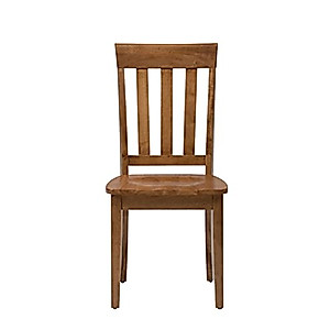 Jofran: , Simplicity, Dining Side Chair, 18"W X 23"D X 38"H, Honey Finish, (Set of 2)