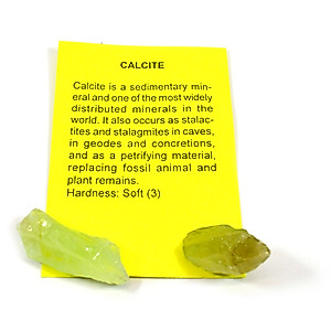 hBARSCI Premium Mineral Collection with 15 Identified Specimens and 4.5X Hand Lens