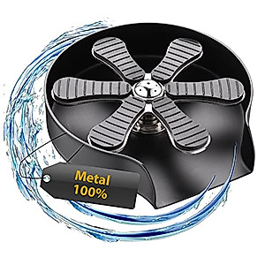 KAYNLESS Glass Rinser Cup Washer For Sink, Metal SUS 304 Stainless Steel Glass Washer For Sink, Kitchen Sink Accessories for Washe Baby Bottle, Glass Cup, Wine Glass, etc(Black)