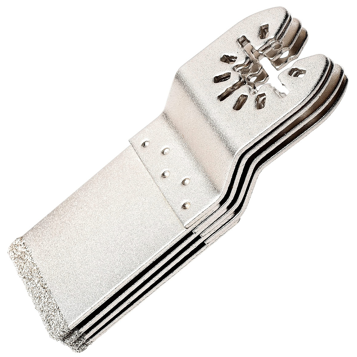 Ettonsun 4 Pcs Diamond Oscillating Tool Blade, Flush Cutting Oscillating Multitool Saw Blades for Grout Removal, Cleaning Mortar