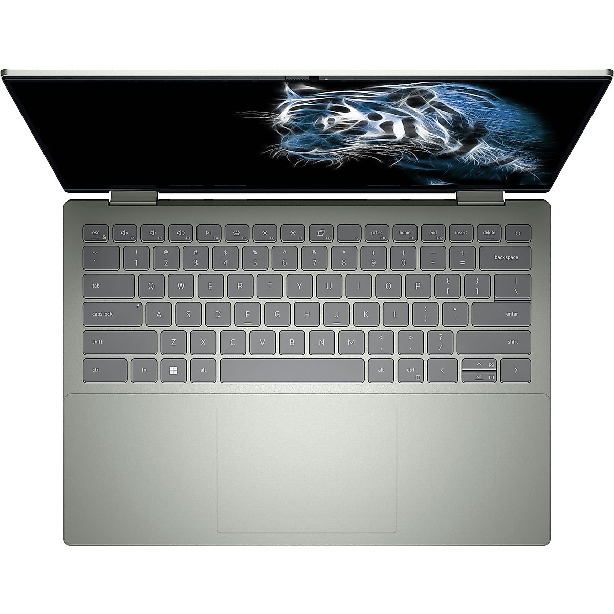 Dell [Windows 11 Pro] Inspiron 7425 2-in-1 Business Laptop, 14" WUXGA IPS Touchscreen, Ryzen 5 5625U, 32GB RAM, 1TB SSD, Fingerprint Reader, Backlit Keyboard, Type-C, Long Battery Life, Pebble Green